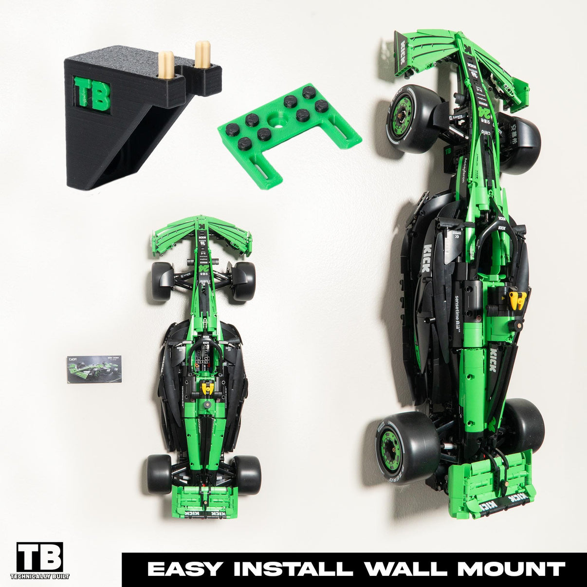 Vertical Wall Mount for CADA Kick Sauber F1 -C64010W – TechnicallyBuilt